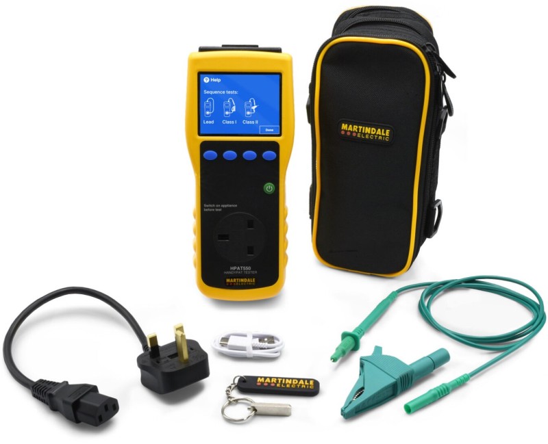 ISSWWW.CO.UK - Martindale HPAT550 Rechargeable PAT Tester | ISSWWW.CO.UK
